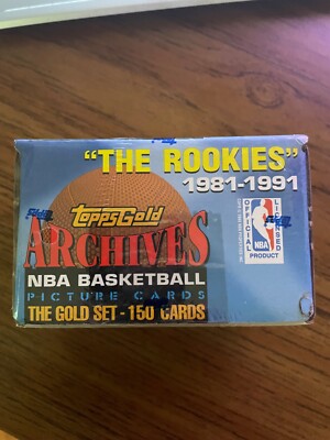 1981-1991 Topps Gold Archives “The Rookies” The Gold Set Factory Sealed ...