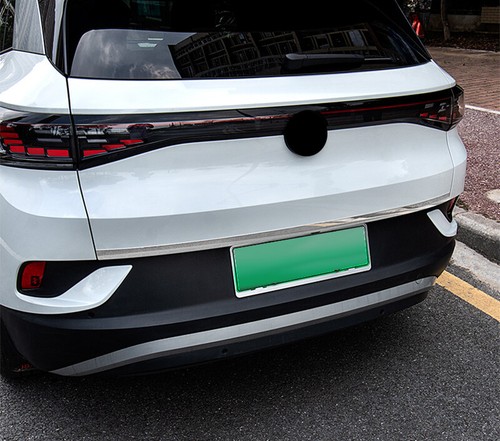 Rear Trunk Door Bottom Cover Trim Stainless For Volkswagen 2021-2022 ID ...