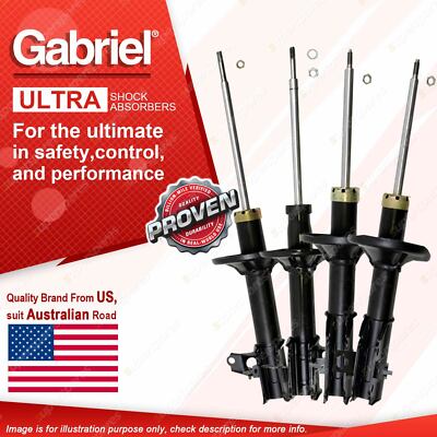 Gabriel Front + Rear Ultra Shock Absorbers for Mazda 323 Astina Protege ...