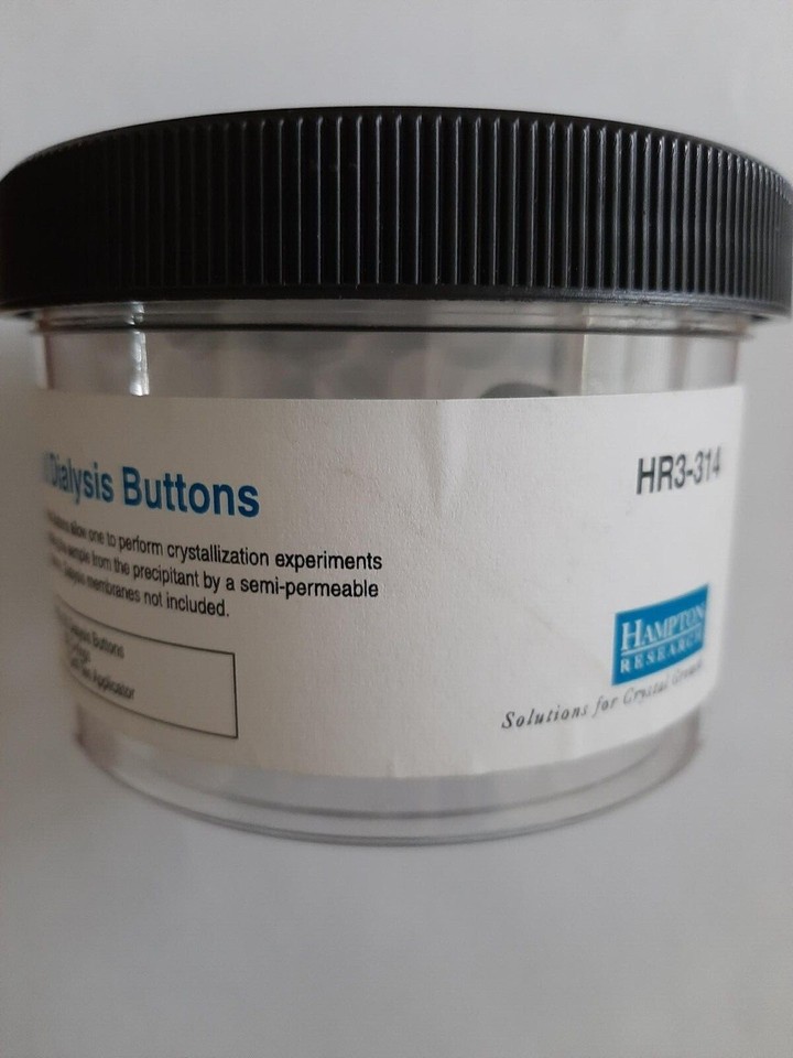 Dialysis buttons, 5ul, 50 packs, Hampton Research HR3-314 | eBay