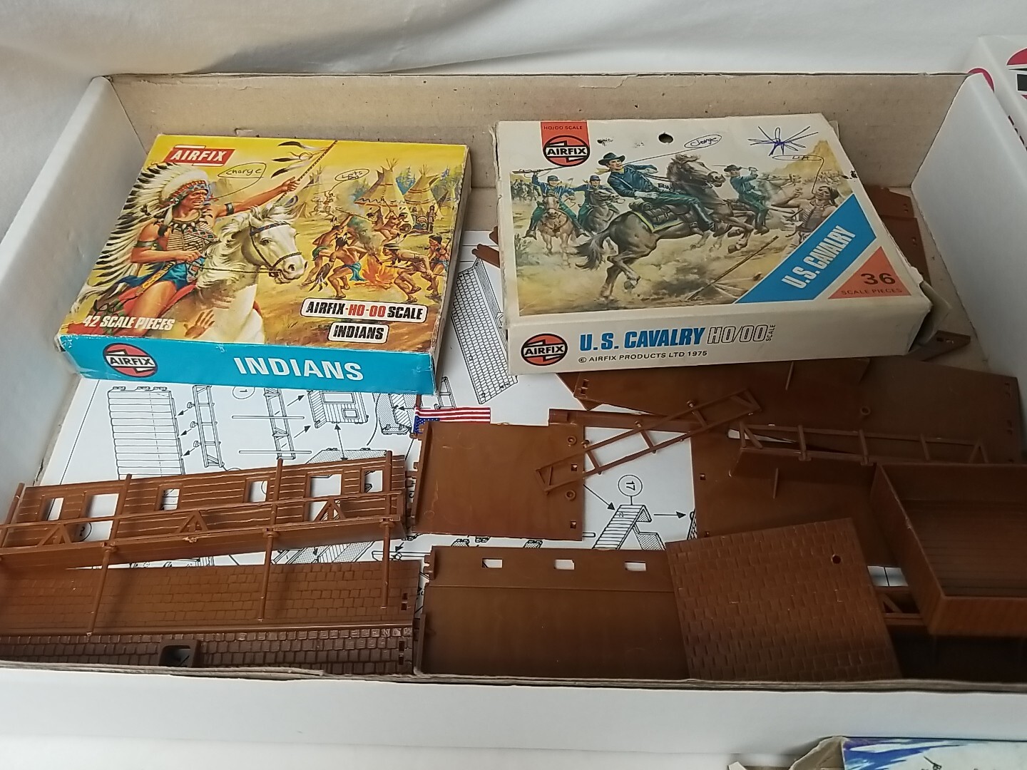 Fort Apache & Figurines Set. by AIRFIX, Series 6 #06703 | eBay