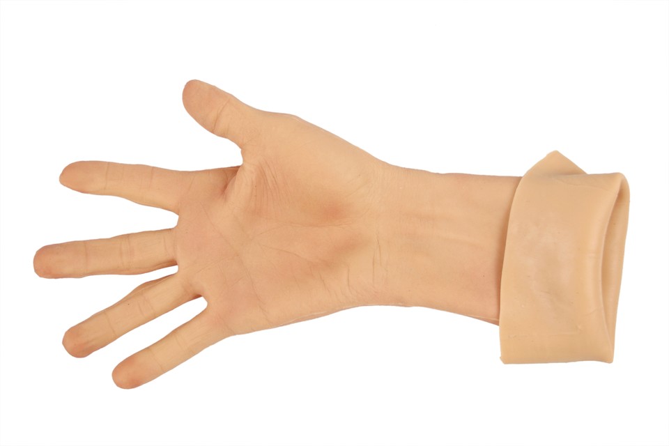 Silicone Gloves Prosthesis Hand Sleeve High simulation Skin Artificial ...