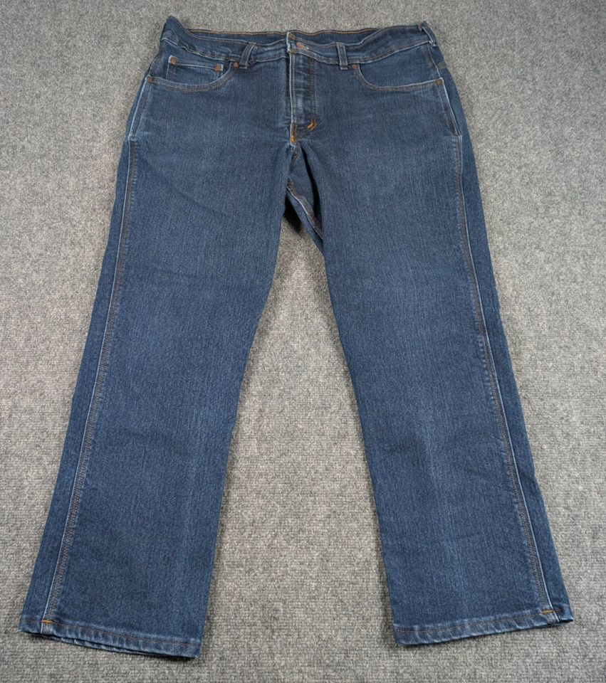 Origin Maine Jeans Mens 38 Dark Wash Factory Straight Made in USA | eBay