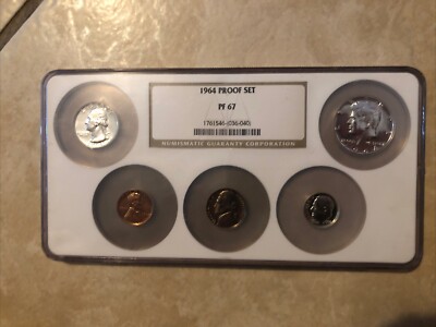 1964 US Proof Set Certified Proof PF67 NGC multi coin holder | eBay