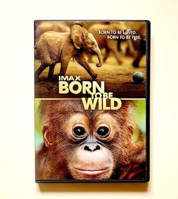 Imax Born to be Wild DVD Documentary Nature 41m 2011 G Free Shipping ...