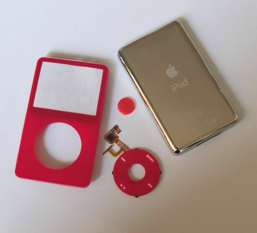 Front Face Plate &Turntable & Dots Apple iPod Classic Video 5 5.5th Gen ...