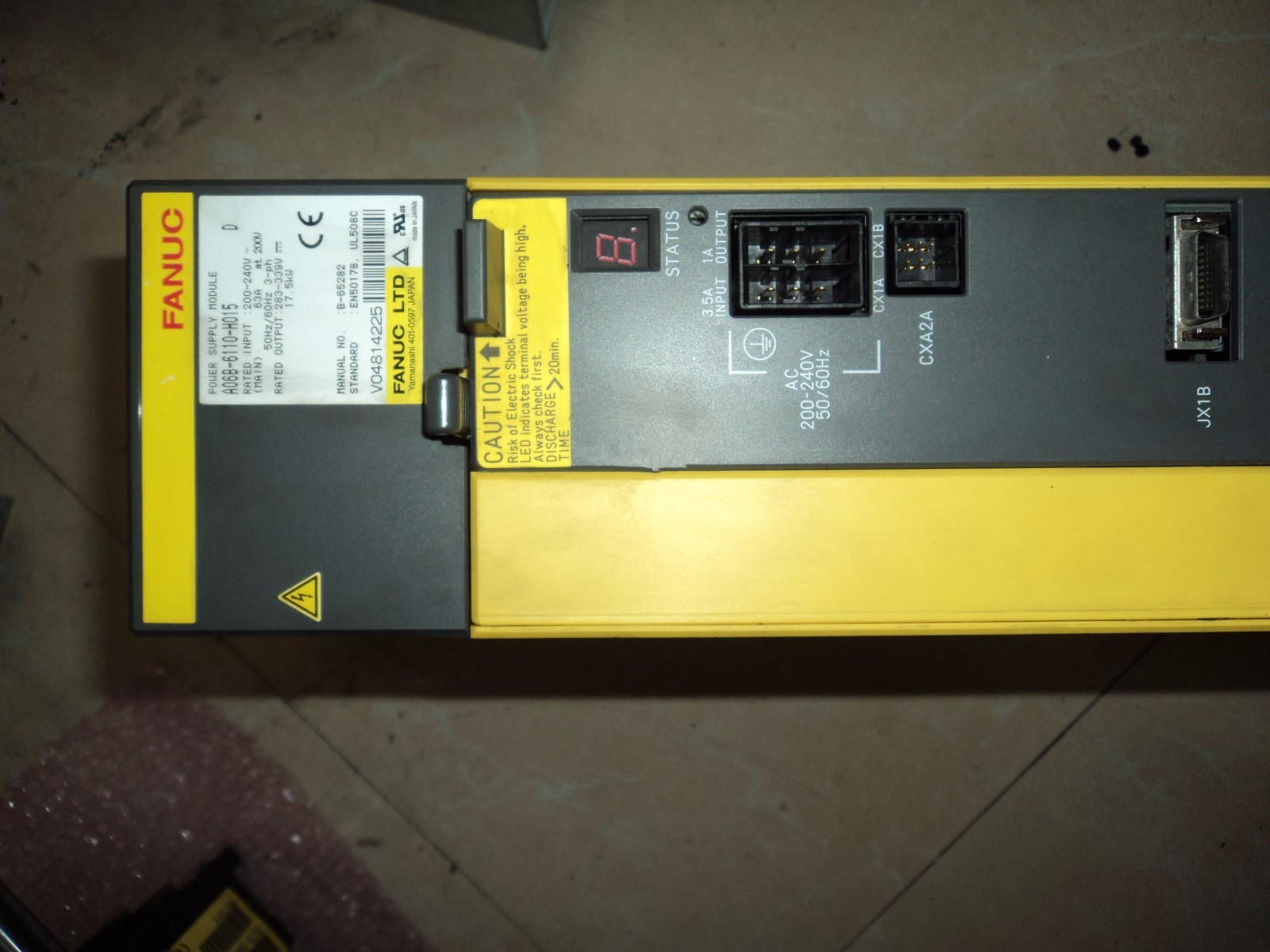 FANUC SERVO AMPLIFIER A06B-6110-H015 A06B6110H015 refurbished 2-5 days ...