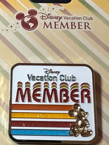 Disney Vacation Club Member Pin Retro Design. Exclusive to DVC Members ...