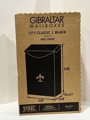Gibraltar Mailboxes- City - Wall Mount Mailbox - Steel, BW110000 NEW | eBay