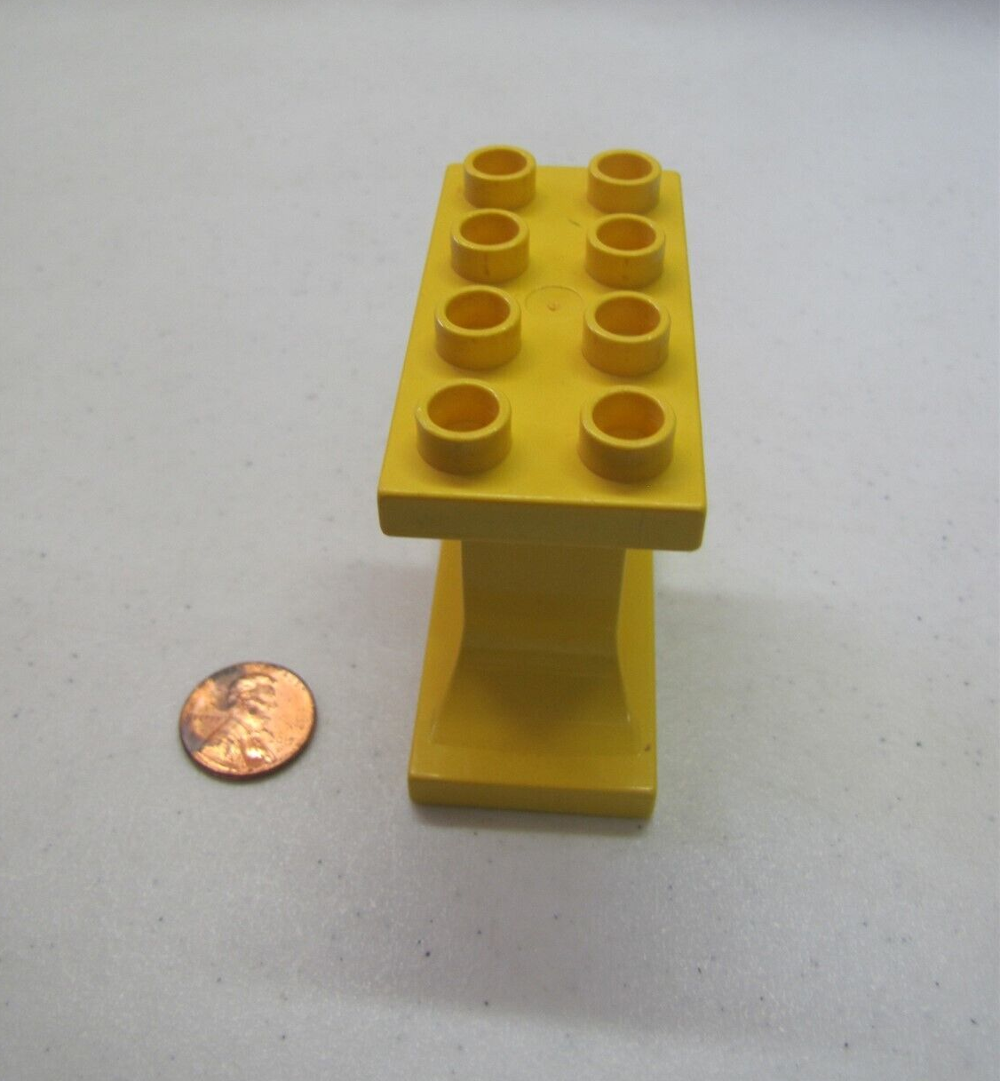 Lego Duplo Yellow Crossbar Support Part 2X4 Building Block Vintage | eBay