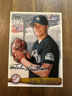 JAKE WESTBROOK 1998 Best Player Of The Year AUTOGRAPH | eBay