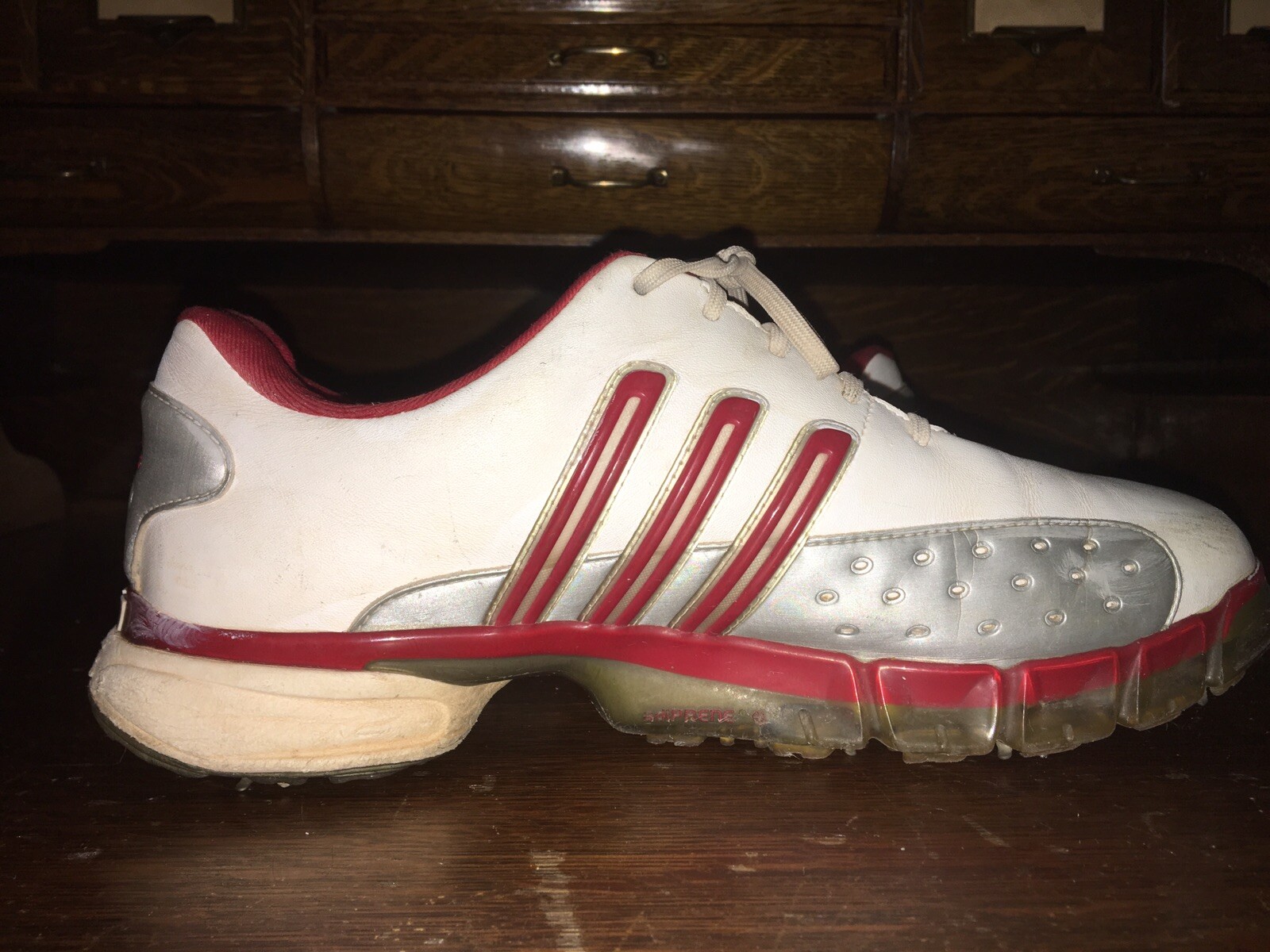 Adidas Powerband Chassis Mens Golf Shoes Size 8.5 Us | eBay