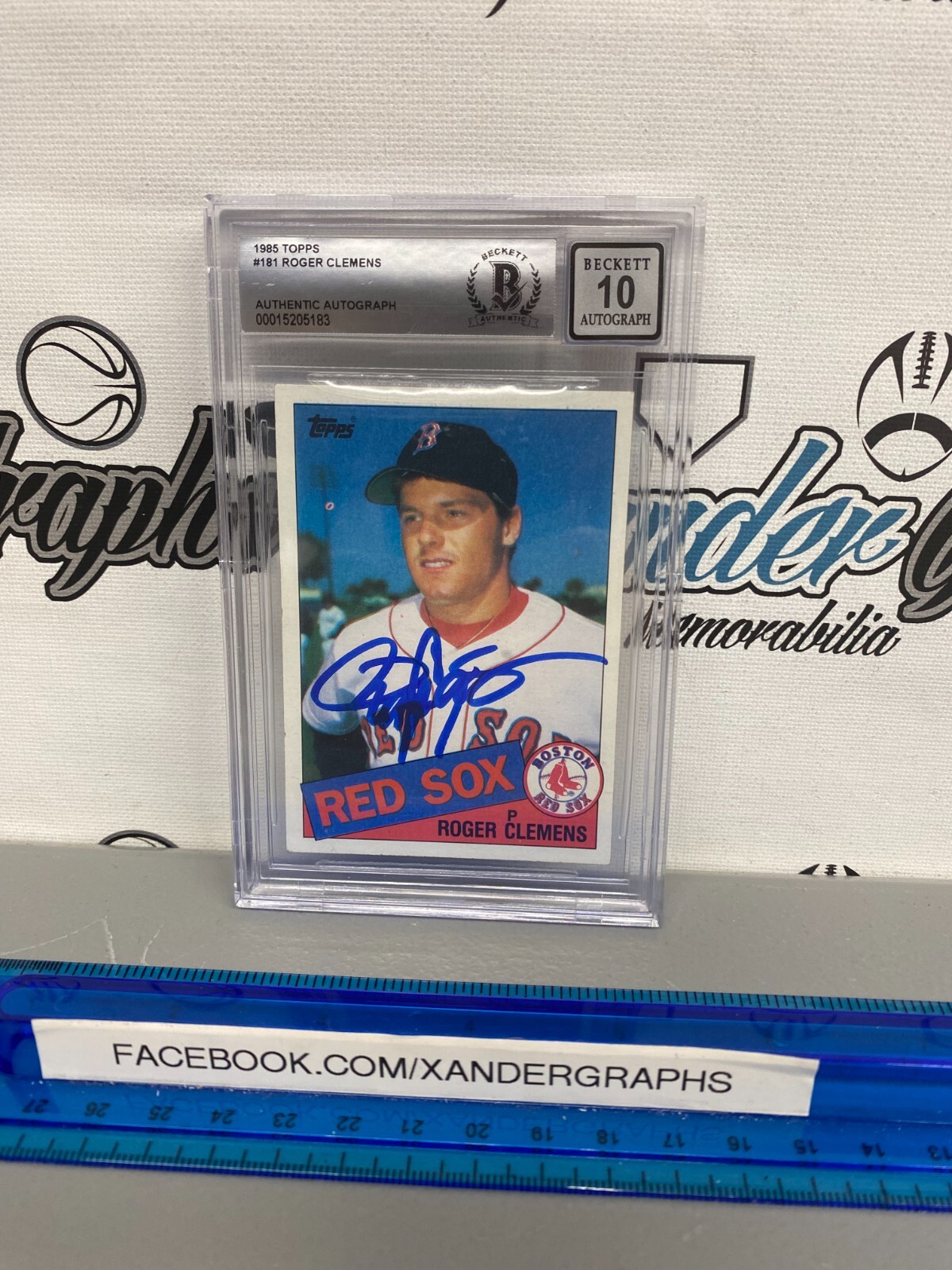 Roger Clemens Autographed Memorabilia | Signed Photo, Jersey ...