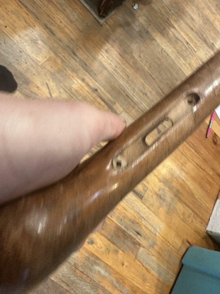 Unknown Vintage .22 stock early production bolt action stock unknown ...