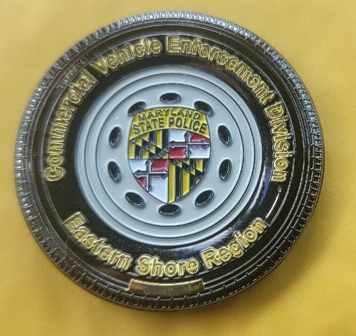 Maryland State Police Commercial Veh. Enforcement Division Tire Coin ...