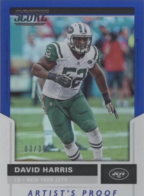 2017 Score - David Harris #78 Artist's Proof /35 for sale online | eBay