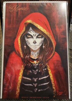 La Muerta / (Lady Death) Devious #1 Dawn McTeigue Grim Reaper Ltd 200 ...