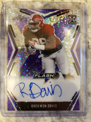 Raekwon Davis LEAF FLASH PURPLE AUTOGRAPH RC #d 18/25 Dolphins | eBay