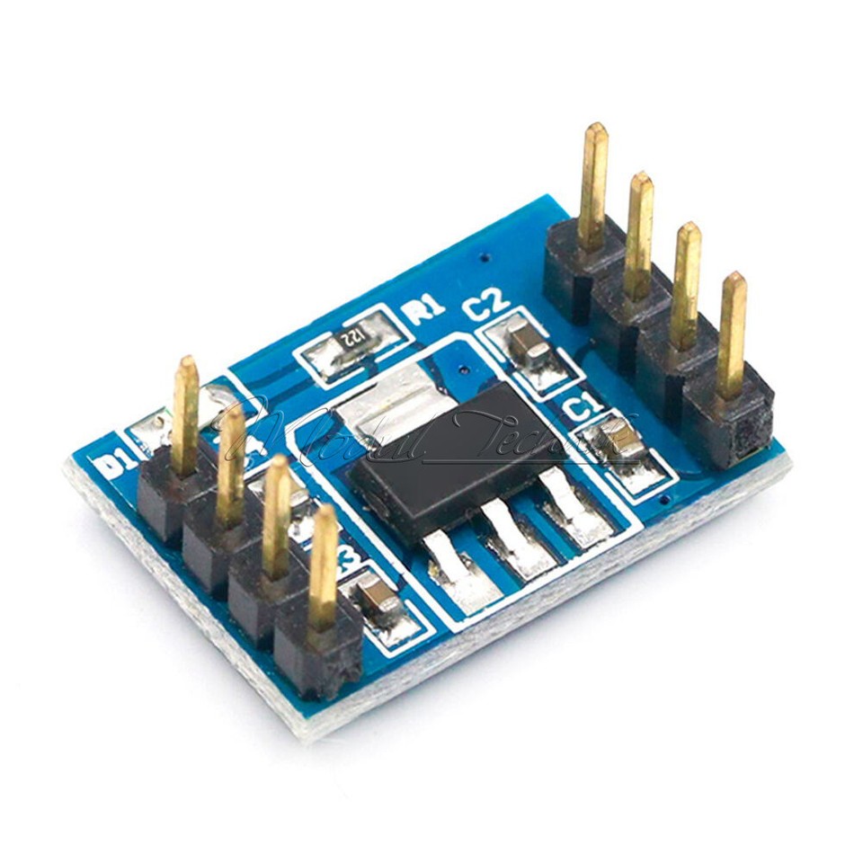 3.3V Voltage Regulator Module AMS1117 5V to 3.3V DC Output Dual Channel ...