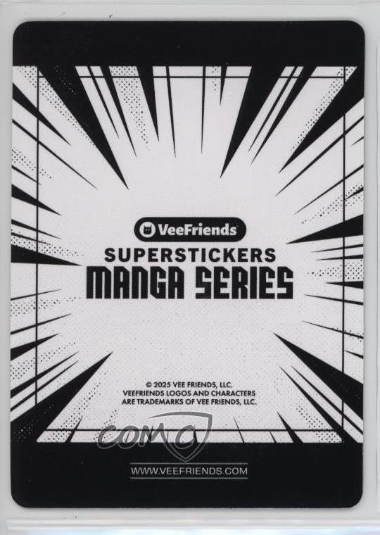 2025 Super Stickers: Manga Edition Blue Splash /299 Entrepreneur Elf ...