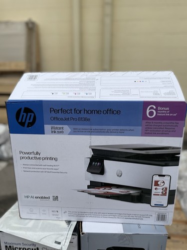 HP OfficeJet Pro 8138e All in One Wireless Color Printer, 40Q50A ...