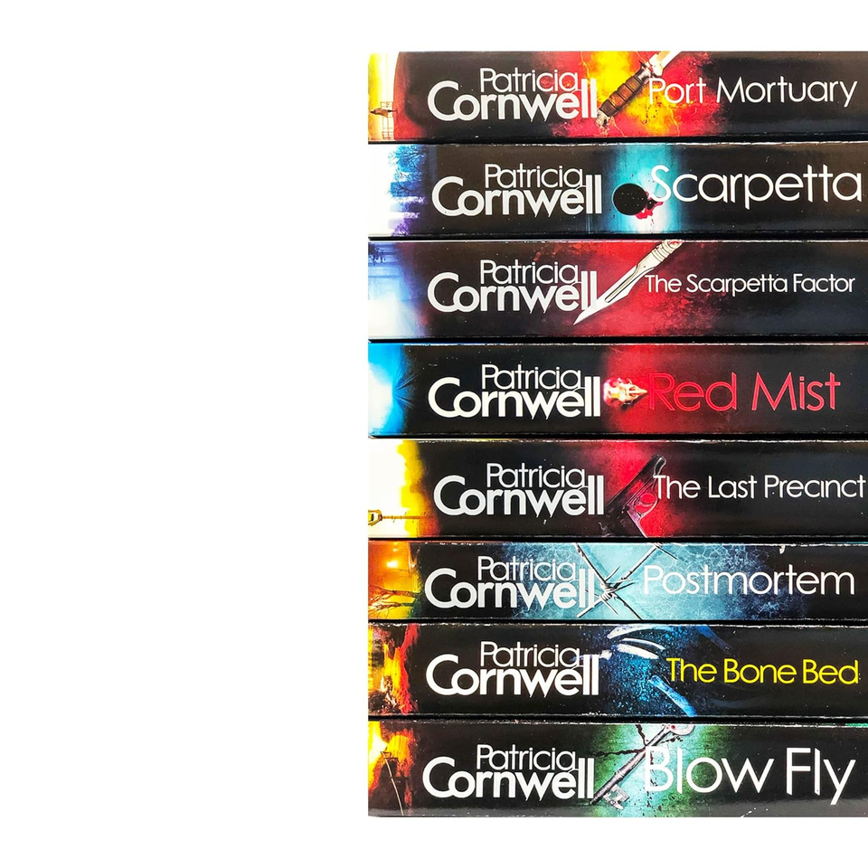 Kay Scarpetta Series 8 Books Collection Set by Patricia Cornwell ...