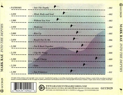 MARK RAE - INTO THE DEPTHS NEW CD 682434109223| eBay