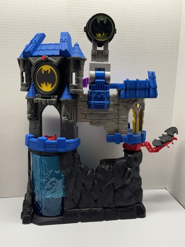 Imaginext Wayne Manor Batcave Batman Light Playset Bruce DC Comics ...