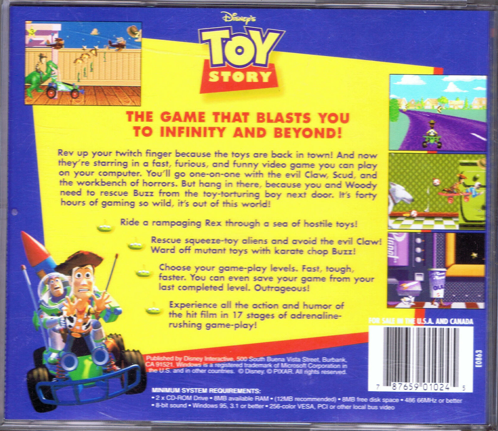 Disney's Toy Story: Power Play (PC, 2001, Disney Interactive ...