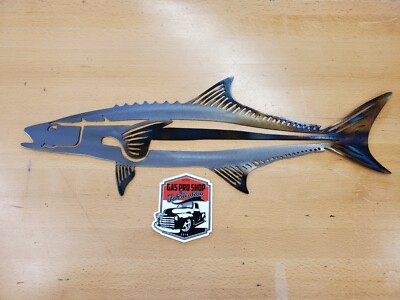 Cobia metal wall art plasma cut fish taxidermy salt water fish gift ...