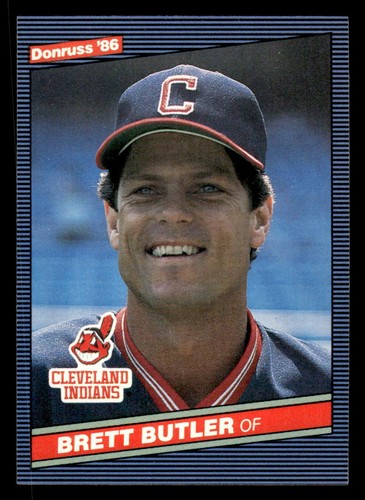 Brett Butler Cleveland Indians 1986 Donruss #102 | eBay