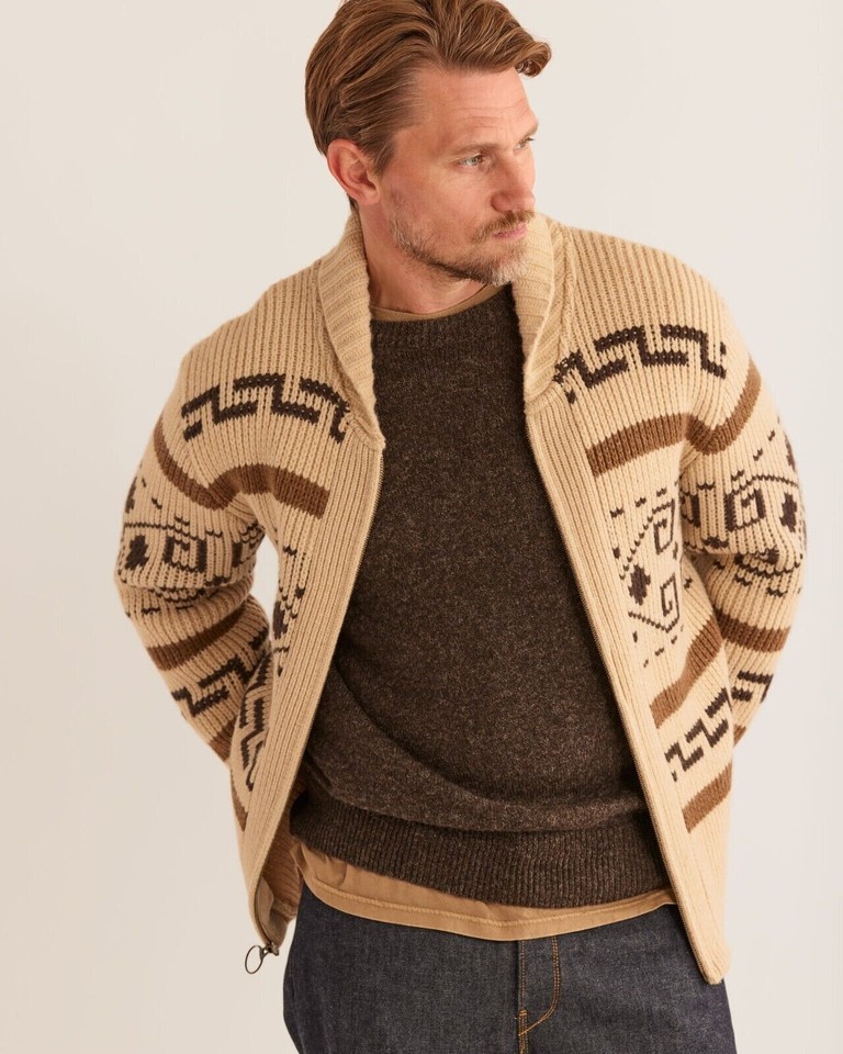 🔥NWT!🔥 Pendleton Original Westerley BIG LEBOWSKI Sweater The Dude ...