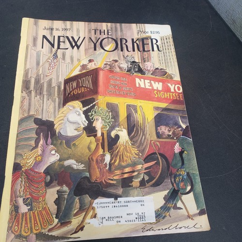 The New Yorker Full Magazine June 16 1997 Walkers, Gawkers by Edward ...