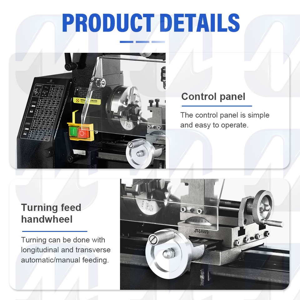 Multi-function Mini Lathe machine Desktop DIY Drilling Milling Machine ...