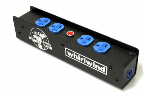 Whirlwind PL1-420BL Power Link AC Outlet Stringer Powercon to Edison ...