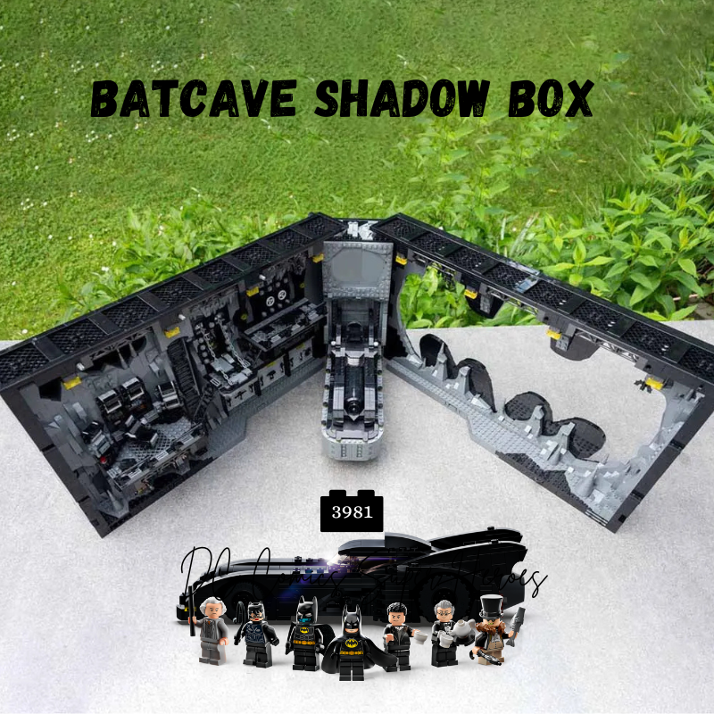 NEW Batcave Shadow Box 76252 pcs 3981 Super Heroes Building Blocks Toy ...
