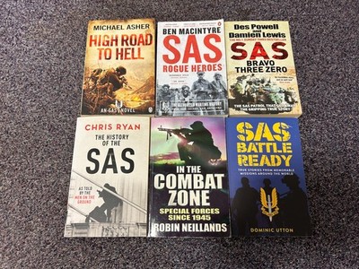 Lot of 6 SAS / Special Forces Military History Books – Non-Fiction ...