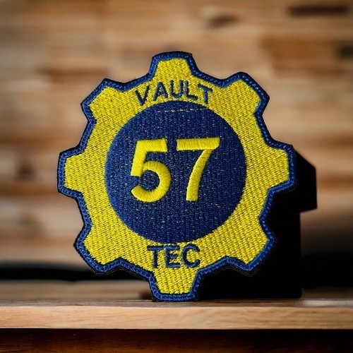 Vault Tec Embroidery Patch 4" X 4" You Pick Level | eBay