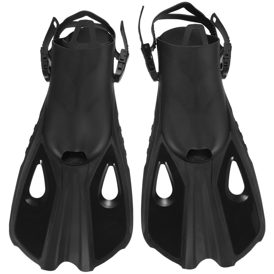 Swim Training Flippers for Adults Silicone Swimming Fins Diving ...