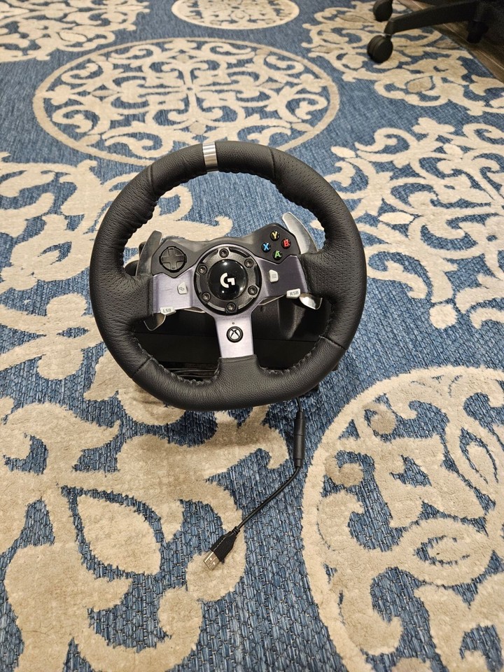 logitech g920 xbox driving force racing wheel | eBay