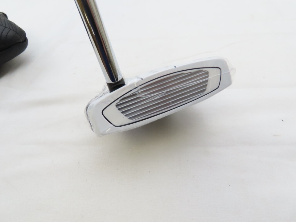 NEW LH TaylorMade Spider EX Navy/White SB 34" Putter TaylorMade + HC ...