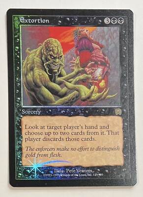 MTG EXTORTION (FOIL) Mercadian Masques (OldManMTG 002-997) | eBay