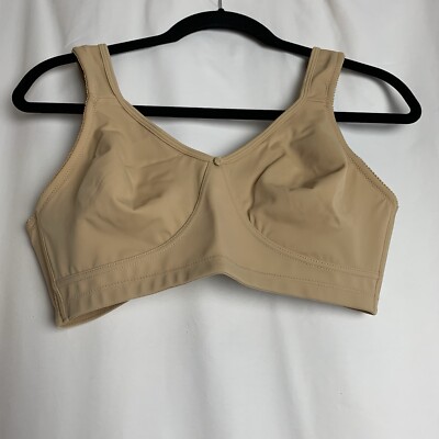 Comfort Choice Bra Sz 38B Beige Wireless Women Soft NWOT T-shirt Bra | eBay