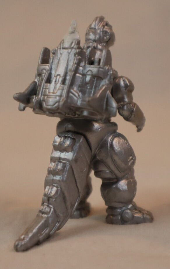 MECHA GODZILLA W/ GARUDA BANDAI GASHAPON HG 2.5" Mini Figure VTG Hyper ...