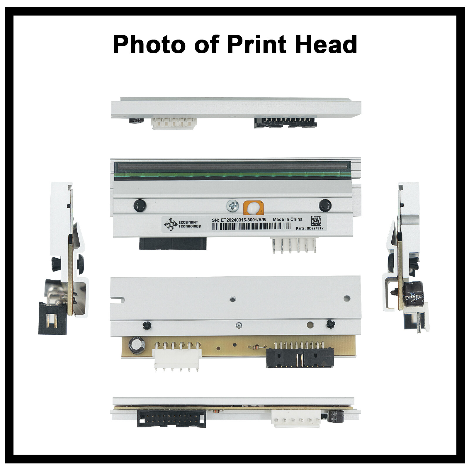 203dpi Printhead Replacement for Datamax I-Class I4212 PHD20-2278-01 ...