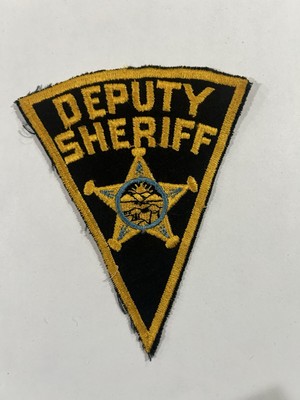 Vintage Deputy Sheriff Patch. (Possibly Ohio) | eBay