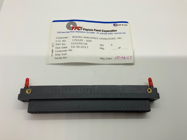 Radiall NSX G Arinc 600 Aerospace Rack and Panel Connector ...