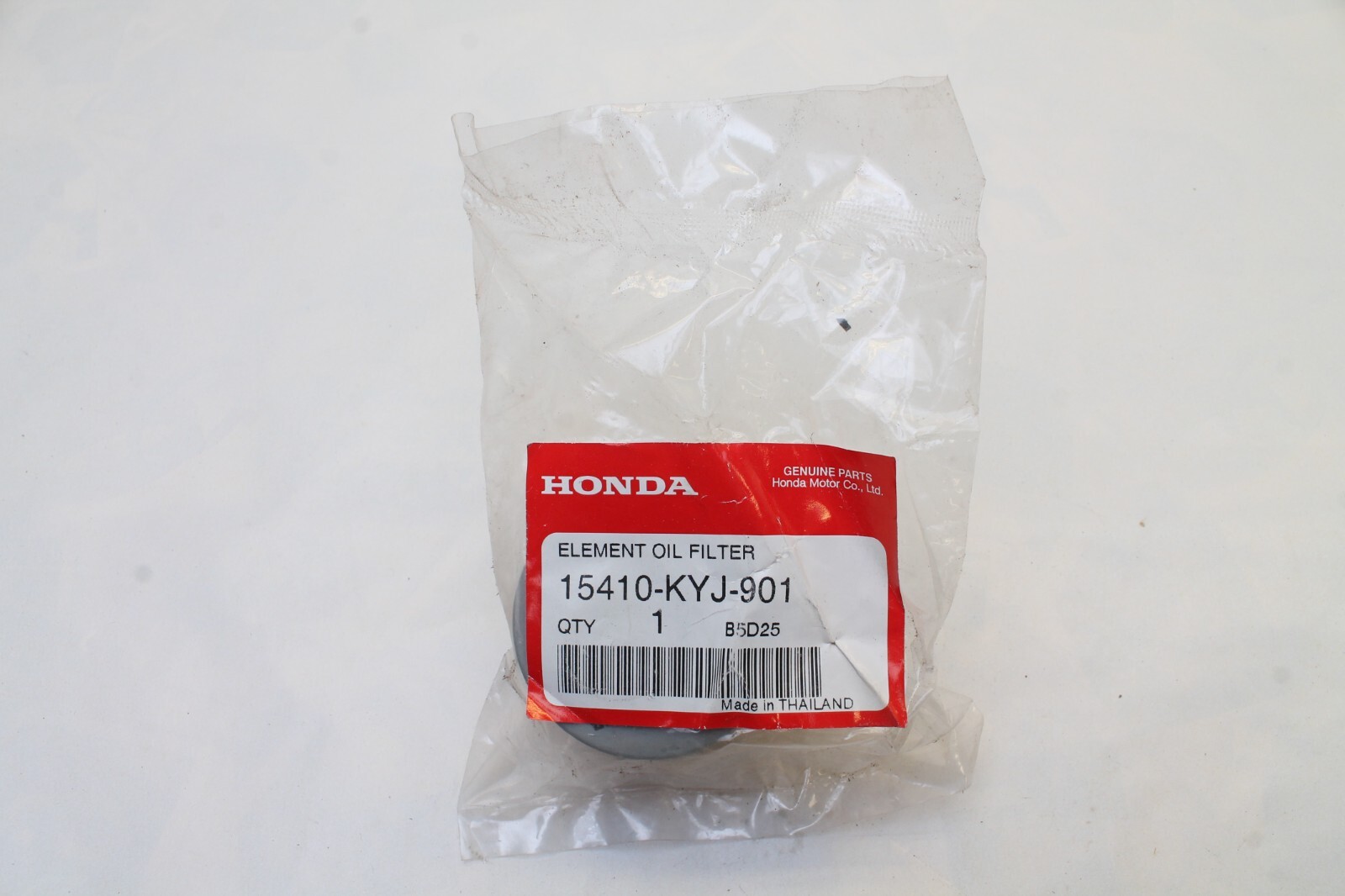 Honda 15410-KYJ-901 OEM Oil Filter Element Genuine Replaces ( 15410-KYJ ...