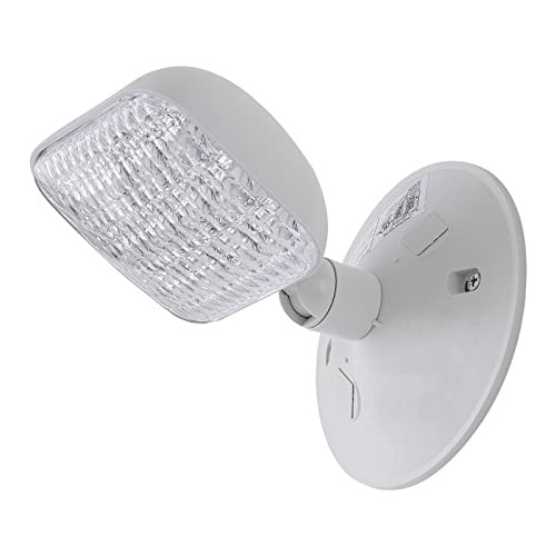 Emergency Remote Head Light 180 Lumen UL Listed Multi-Voltage 3W Square ...