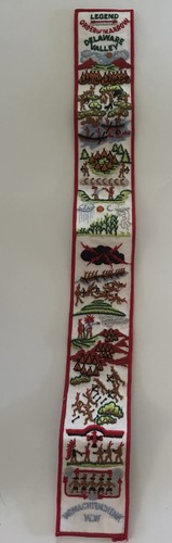 WWW BSA 'Legend Order of the Arrow Delaware Valley' 20" x 2" Sash Patch ...